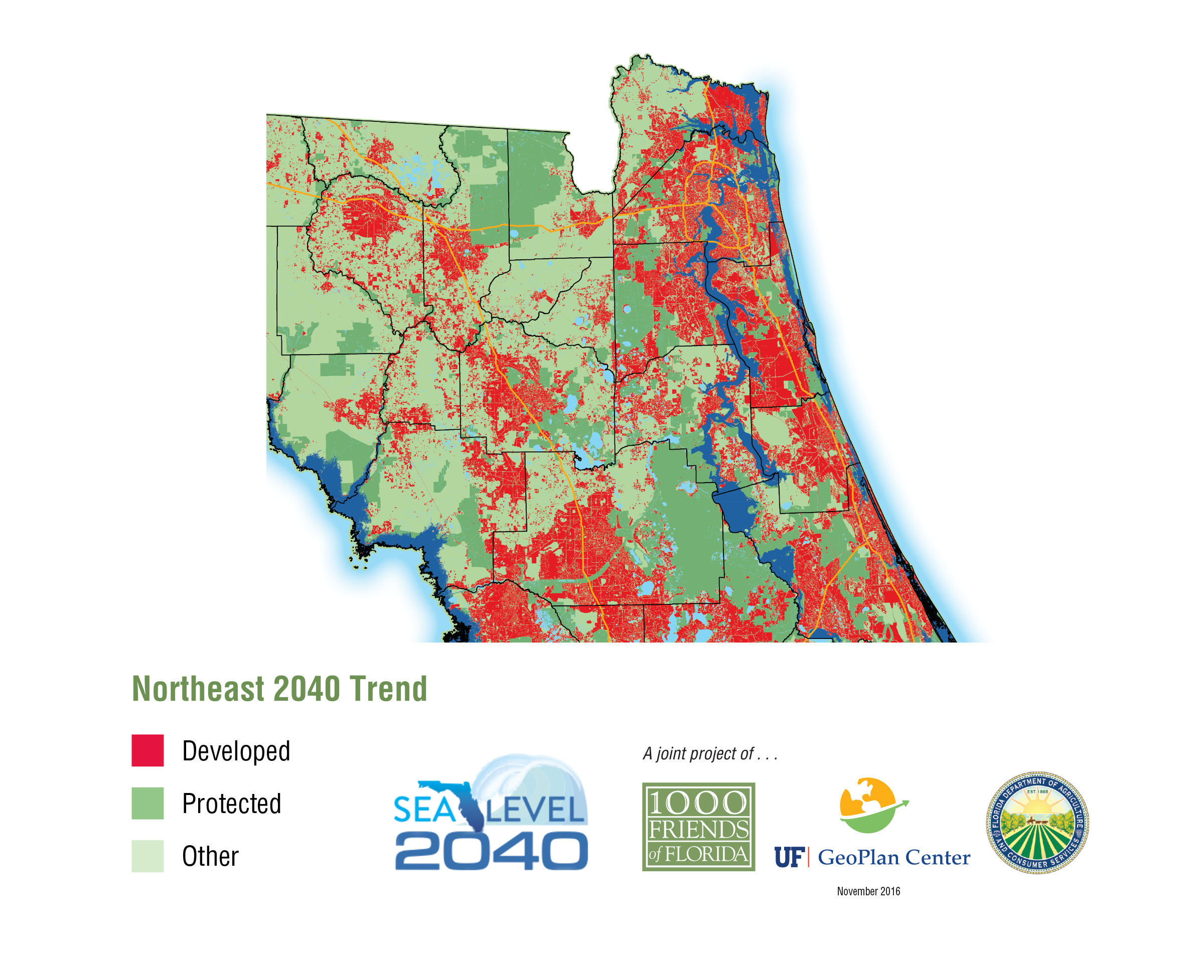 Sea Level 2040 - Sea Level 2040