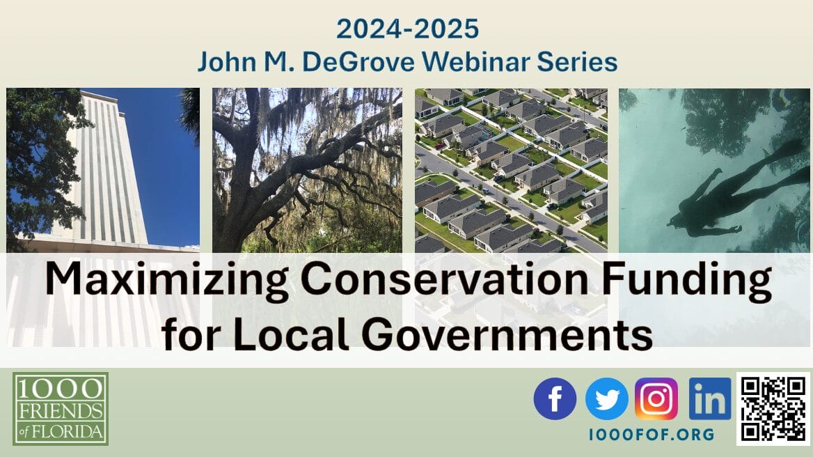Maximizing Conservation Funding for Local Governments - 1000 Friends of ...
